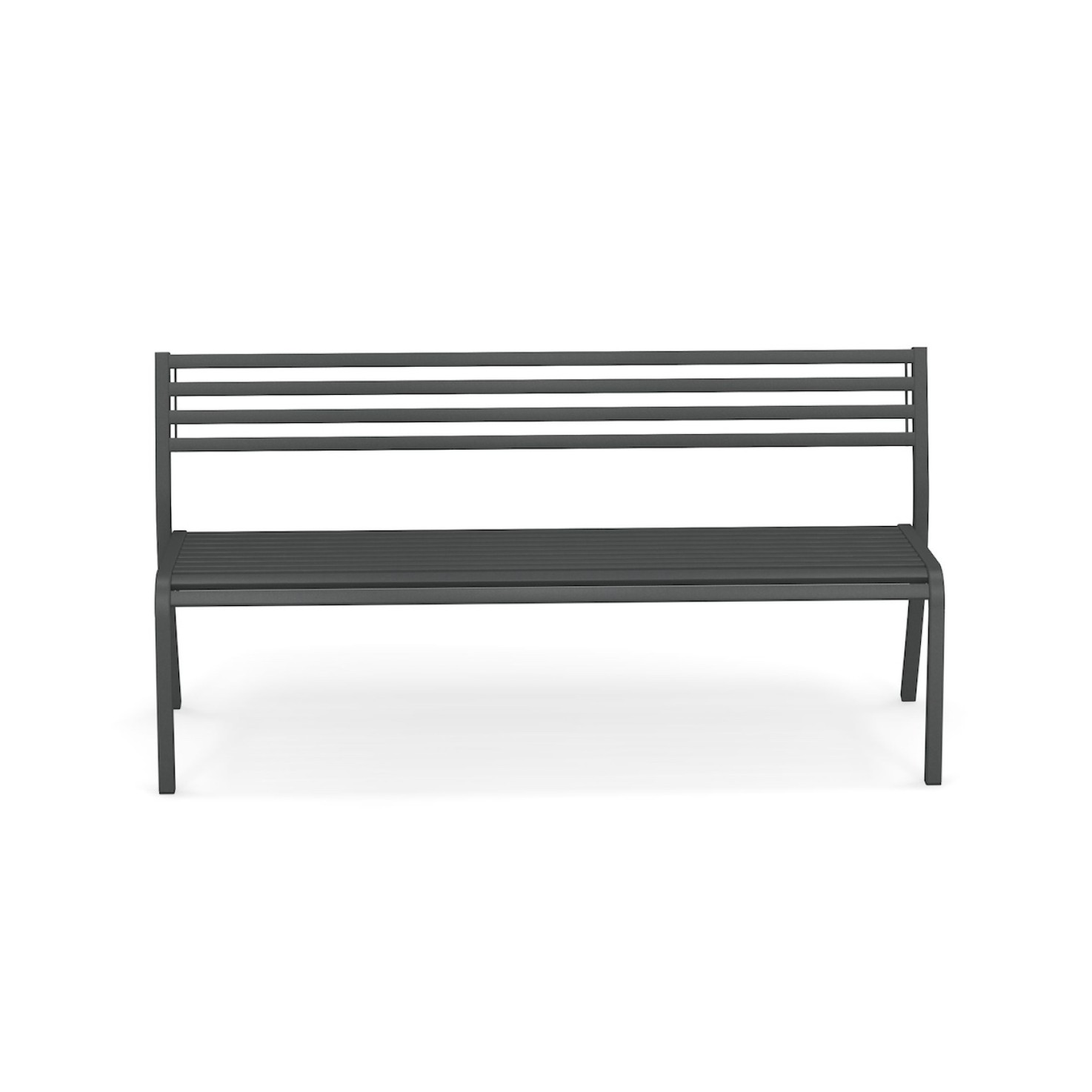 Emu Segno tuinbank 168 cm | Grote design tuinbank staal | Veurst