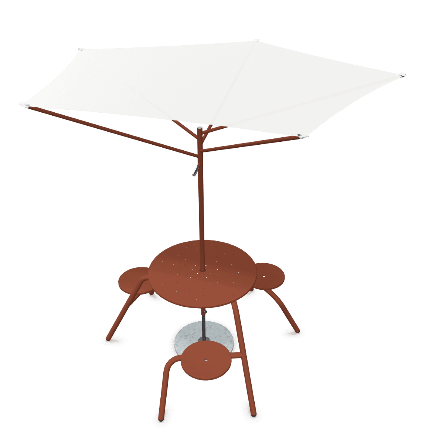 Extremis Virus 3-zit picknicktafel - Virus