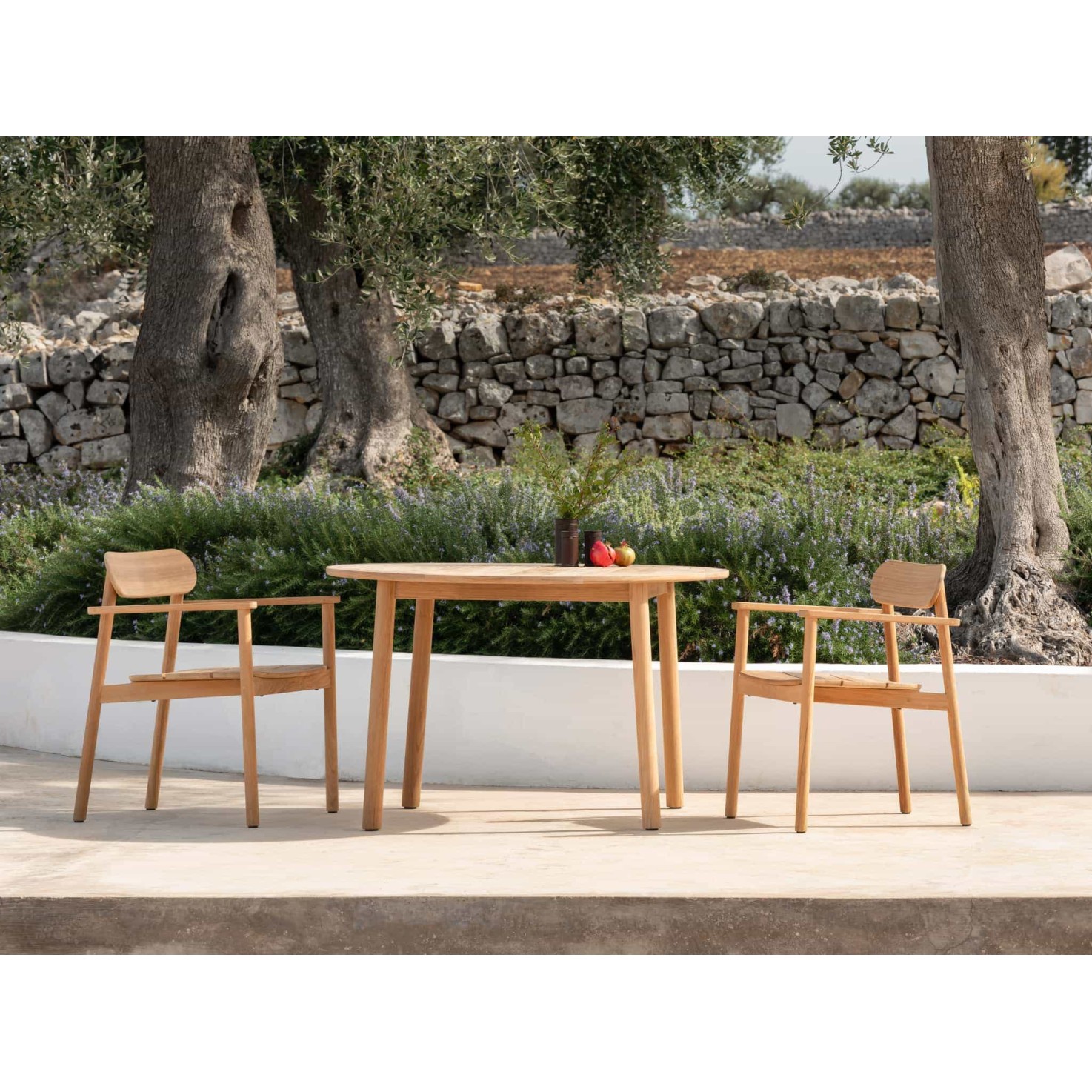 Vincent Sheppard Freya dining tuinstoel - teakhout - Freya